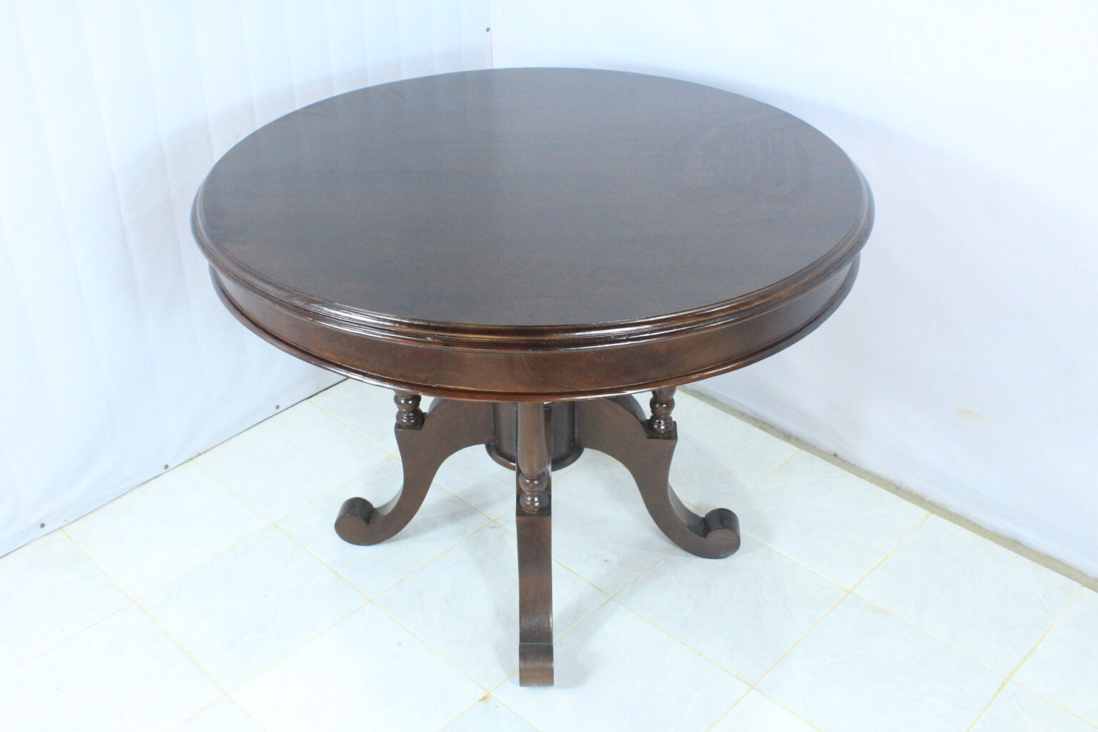 Kopitiam Table With Solid Top Teakwood – CV. Ideal Furniture